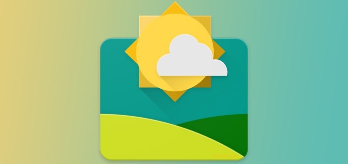 Simple Weather: het weer in schitterend Material Design