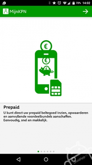 MijnKPN-app nu ook voor prepaid-klanten