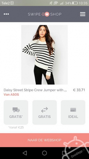 Swipe & Shop: de fashion-app met een vleugje Tinder