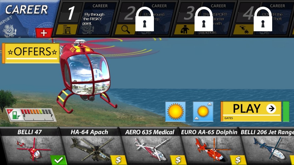 Helicopter Game Simulator 2016: vermakelijke helikopter simulator
