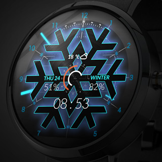 Kerst: 6 winterse Android Wear watch faces voor je smartwatch