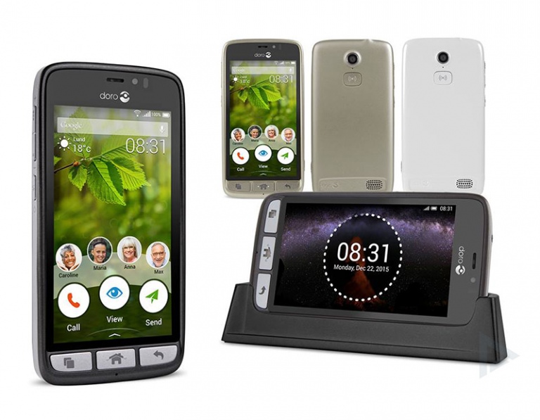 Doro 8031: senioren-smartphone met 4G onthuld op MWC