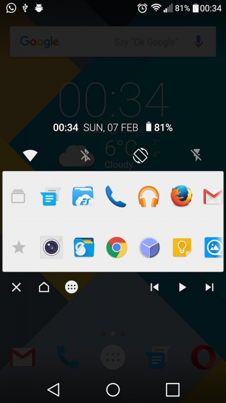 Edge Launcher 2.0: snel toegang tot belangrijke apps