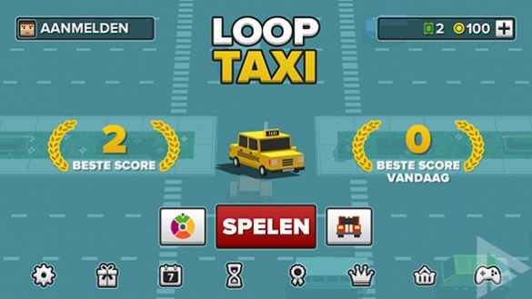 Loop Taxi: overleef in het verkeer met verslavende game