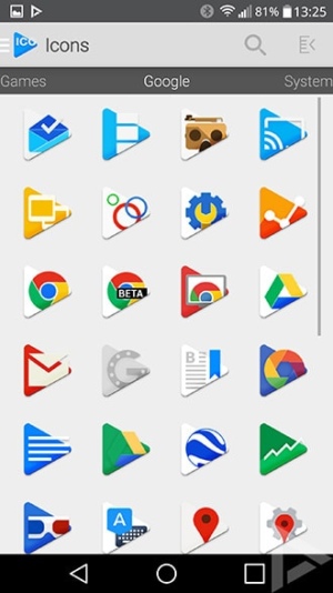 Play Icon Pack verandert je icoontjes in nieuwe Google Play-stijl