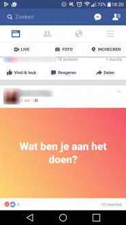 Facebook introduceert kleuren-status en live audio