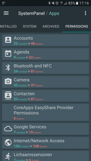 SystemPanel 2 bevat alle informatie die je wilt weten over je smartphone