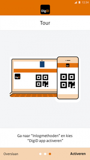 DigiD app uitgebracht door Rijksoverheid voor Android