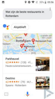 Google test Google Assistent in het Nederlands (screenshots)
