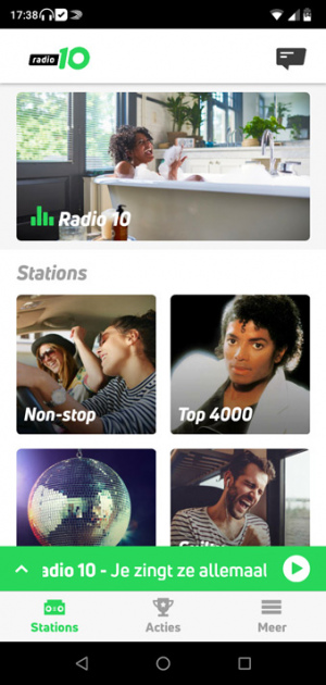 Radio 10 app vernieuwd: luisteren naar diverse stations en verbeteringen