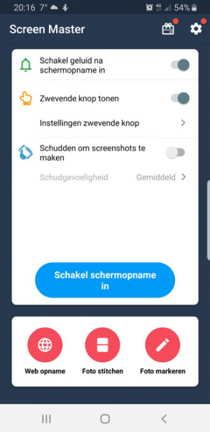 Screen Master maakt het nog makkelijker om snel screenshots te maken