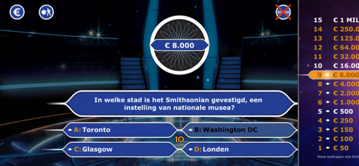 BankGiro Miljonairs app: speel thuis mee voor een miljoen