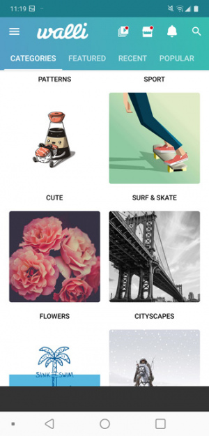 Walli: een uitgebreide wallpaper-app waarmee je alle kanten op kunt