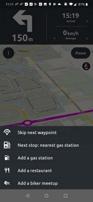 Calimoto: ideale app voor motorrijders met routes, trip planner en meer