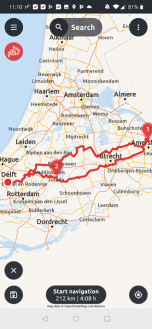 Calimoto: ideale app voor motorrijders met routes, trip planner en meer