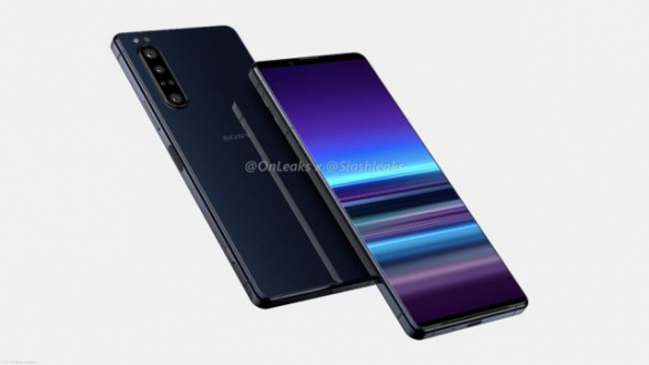 Sony Xperia 5 Plus met 21:9 beeldscherm duikt op in renders