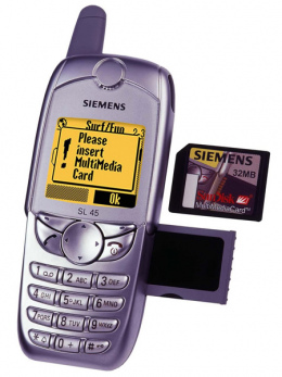 De vergeten telefoon: Siemens SL45 uit 2001