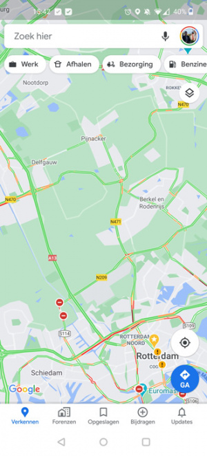 Google Maps rolt nieuwe kaarten uit: Nederland een stuk groener