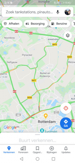 Google Maps rolt nieuwe kaarten uit: Nederland een stuk groener