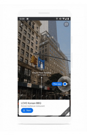 AR Live View in Google Maps wordt vernieuwd met veel nieuwe functies