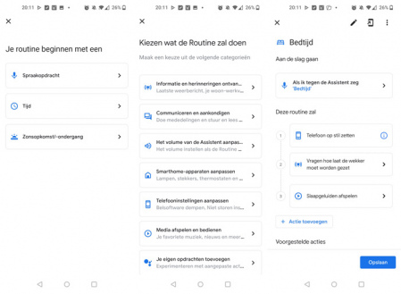 Google Home-app krijgt nieuwe interface voor routines