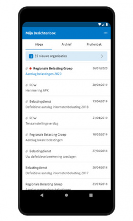 Rijksoverheid gaat 'Berichtenbox app' niet meer ondersteunen op oude ...