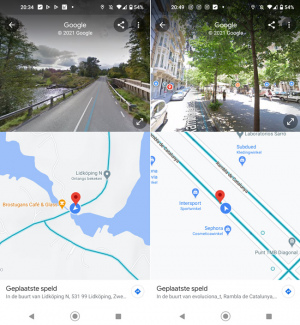 Google Maps: split-screen weergave voor Street View nu in Nederland ...