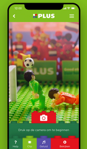 Plus Bricks app: bouw, speel en film je eigen EK voetbal