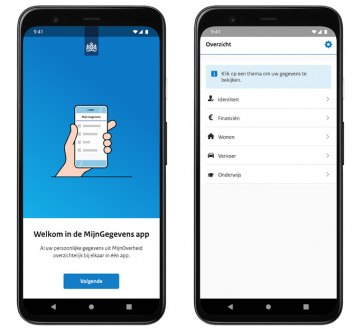 Rijksoverheid lanceert MijnGegevens-app met alle gegevens over jezelf