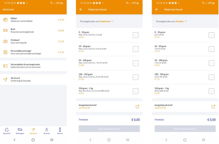 Postzegelcode in PostNL app: zo werkt het alternatief voor de postzegel