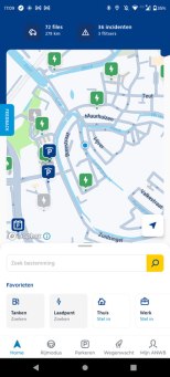 ANWB Onderweg app meldt vooraf wegwerkzaamheden en File Alerts