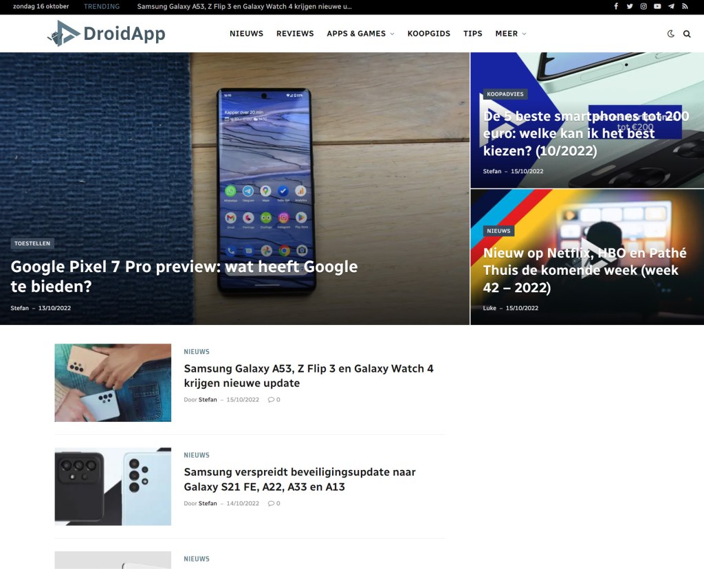 De 5 beste apps van oktober 2022 (+ het belangrijkste nieuws)