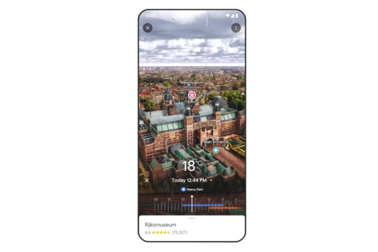 Google Maps: toffe Immersive View-weergave komt naar Amsterdam