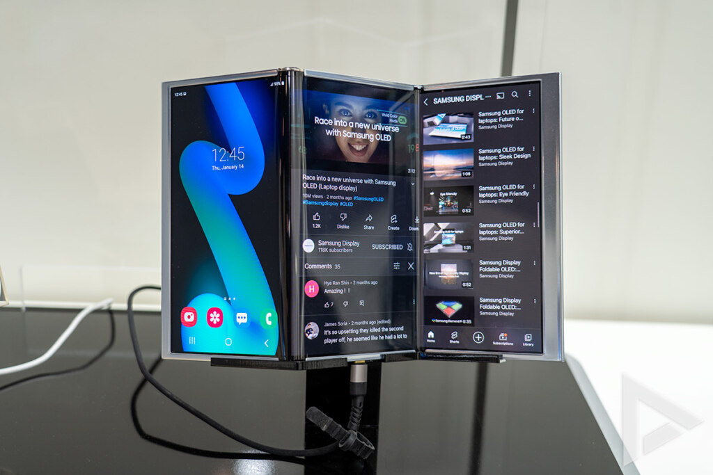 Samsung Display toont nieuwe innovaties voor je smartphonescherm