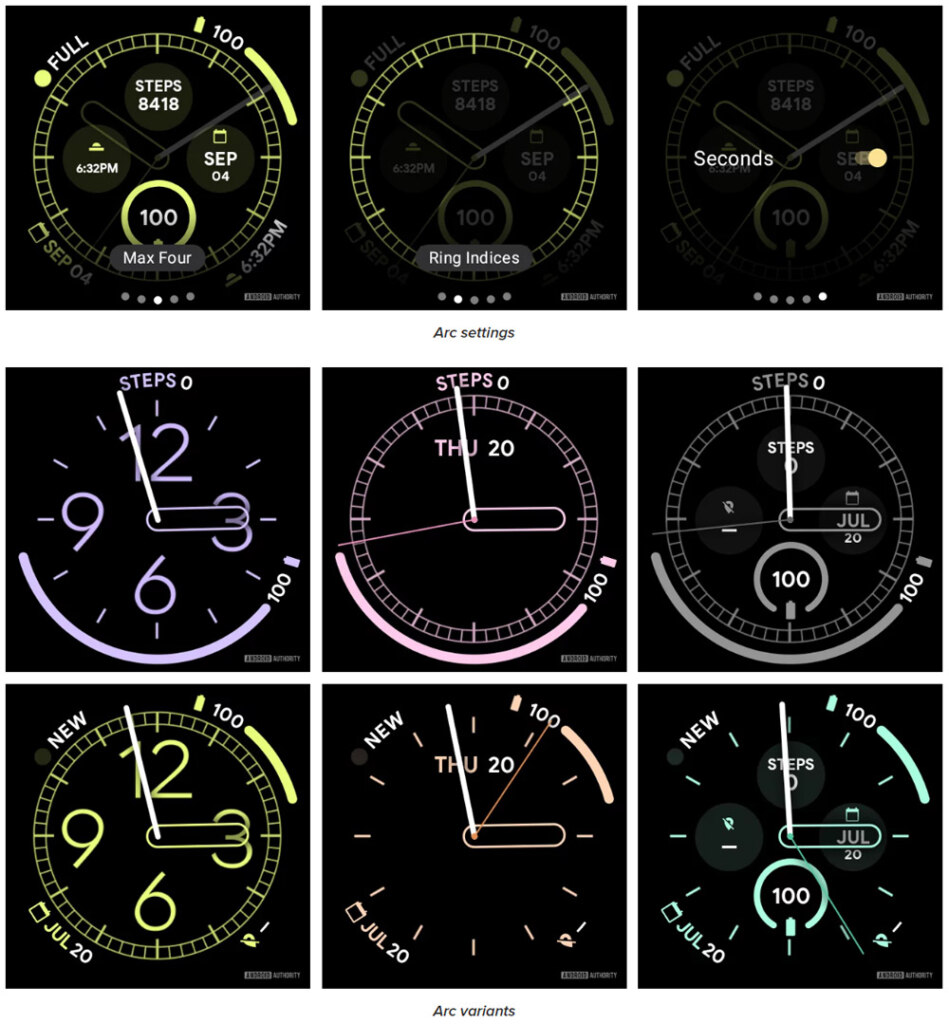 Pixel Watch 2: nieuwe kleurrijke watch faces uitgelekt