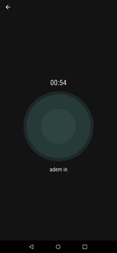 Breathe app: ontspan met ademhalingsoefeningen