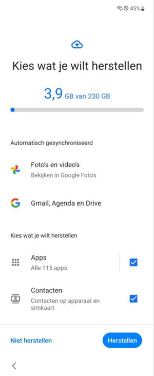 Snel en eenvoudig: zo stel je je nieuwe Android-smartphone in