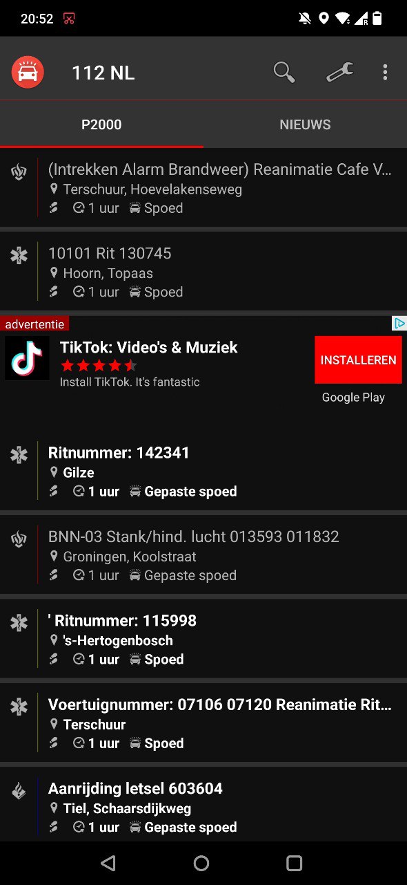 P2000 meldingen op je smartphone ontvangen doe je zo