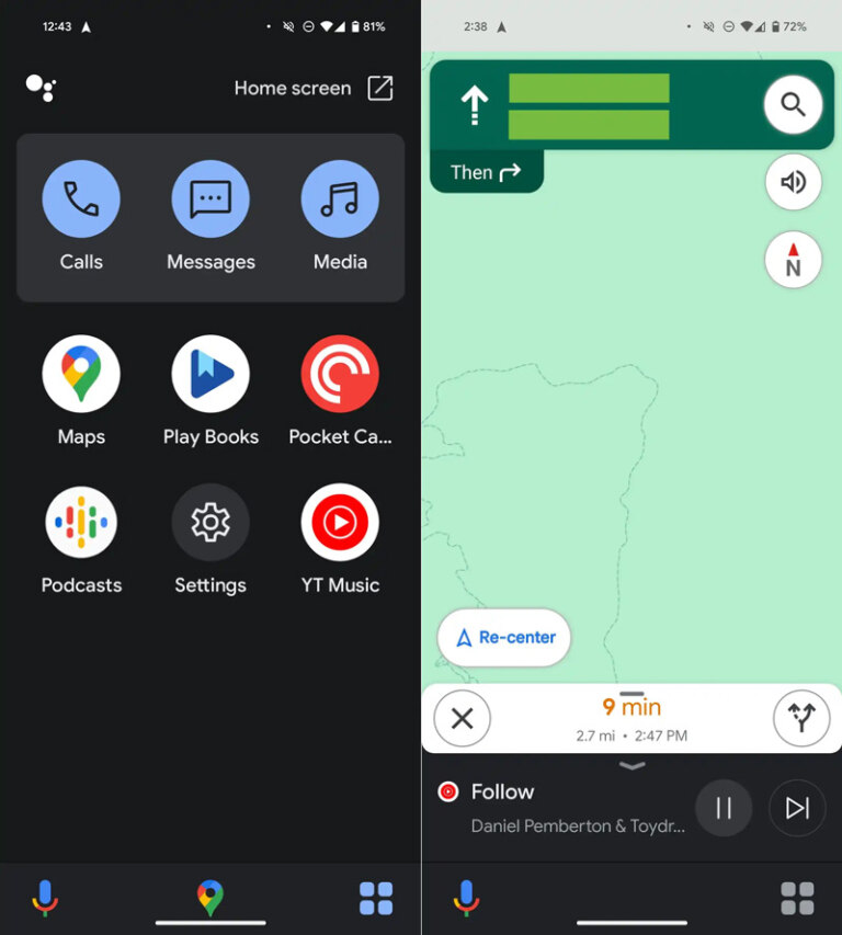 'Google Maps gaat rijmodus in Android-app verwijderen'