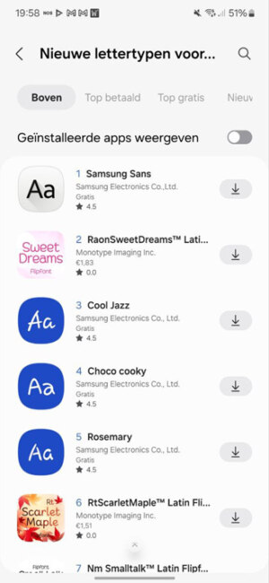 Samsung Galaxy tip: zo pas je het lettertype en de lettergrootte aan