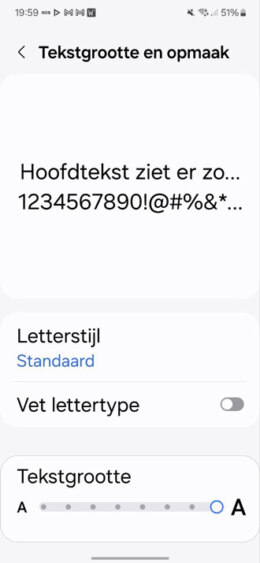 Samsung Galaxy tip: zo pas je het lettertype en de lettergrootte aan