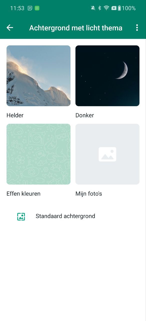 WhatsApp achtergrond aanpassen: zo gemakkelijk is dat
