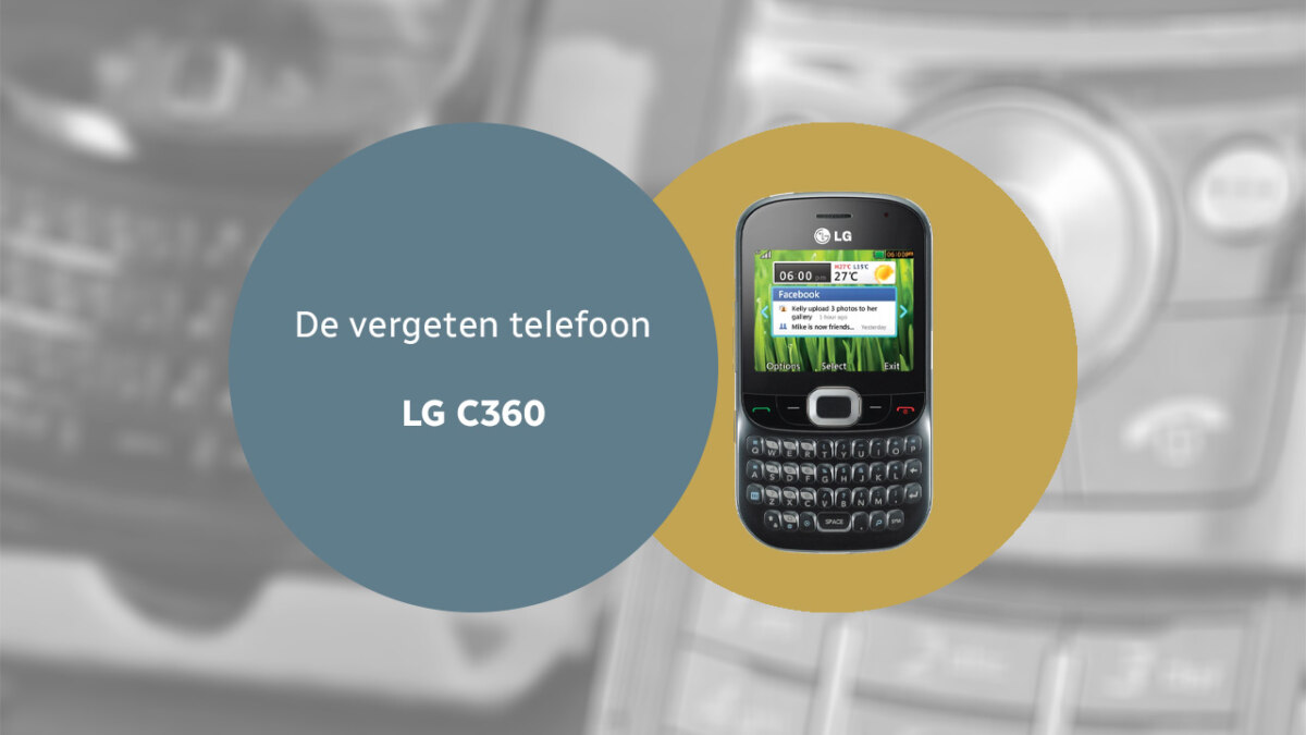 De vergeten telefoon: LG C360