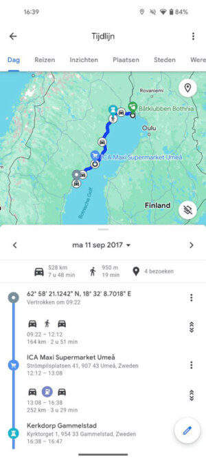 De grote Google Maps gids: zo gebruik je de handige Tijdlijn