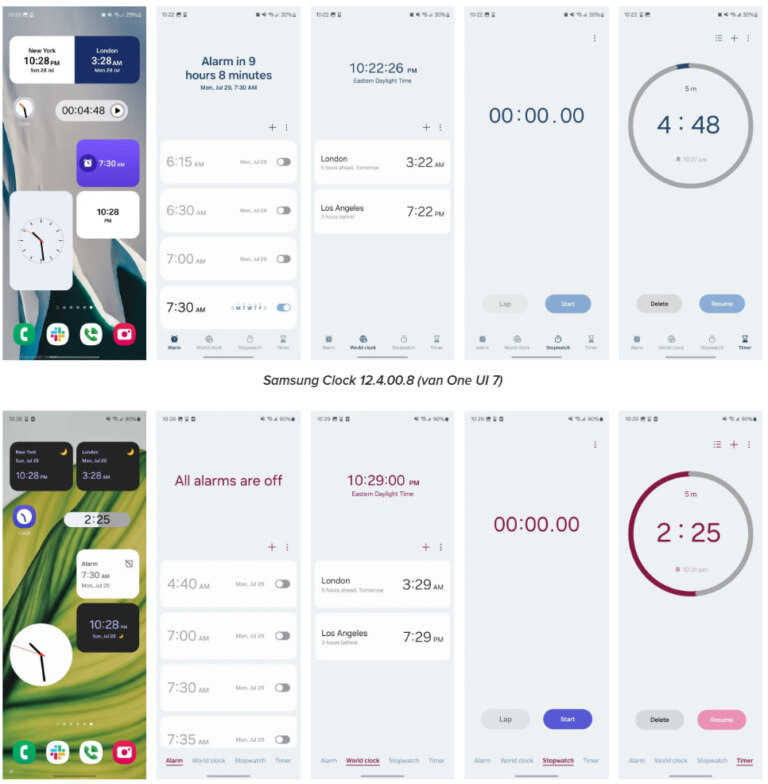 'Samsung brengt One UI 7 pas in 2025 uit'