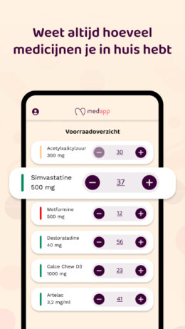 MedApp: alles voor je medicijnen in één applicatie